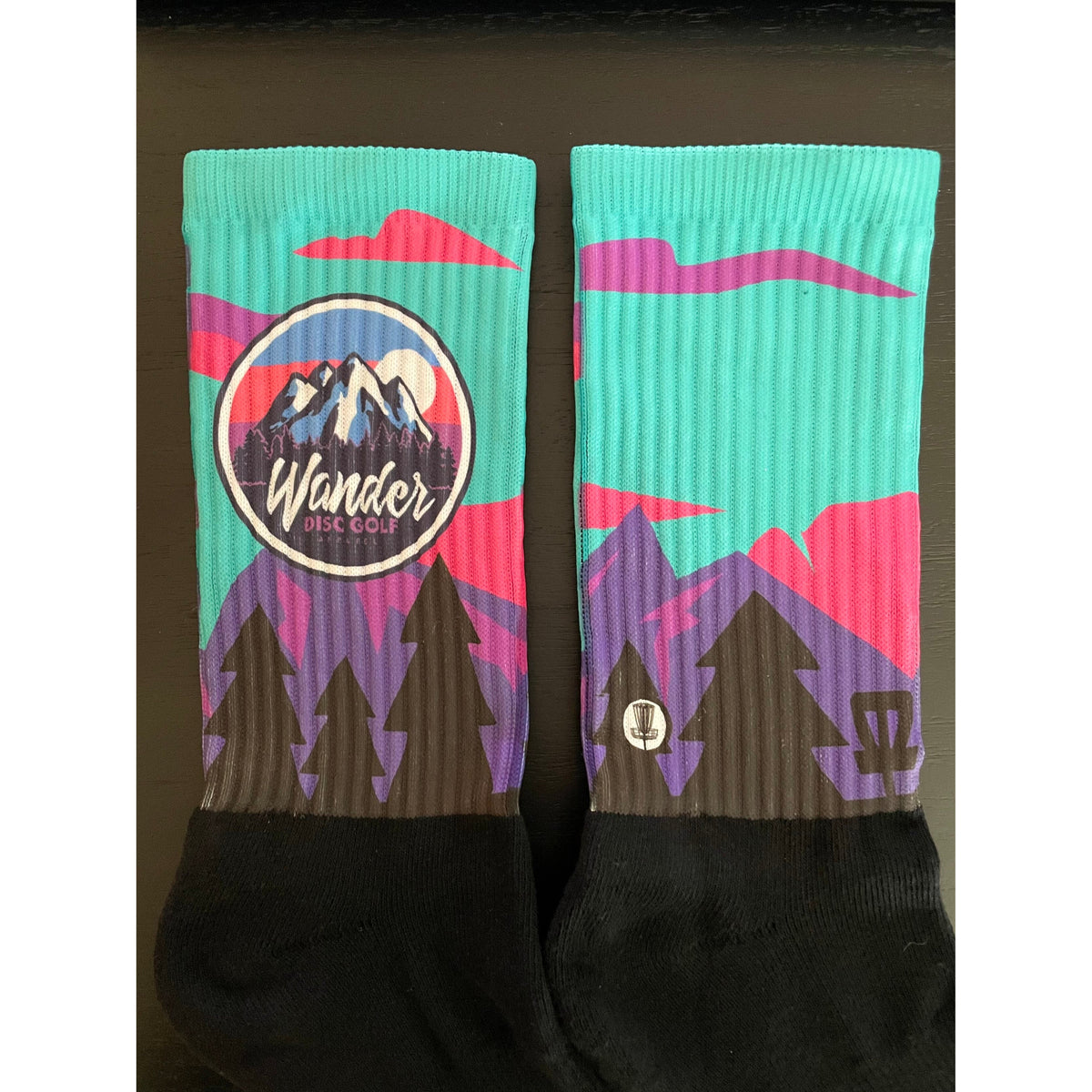 Wander Mountains TeeBox Socks – Wander Disc Golf