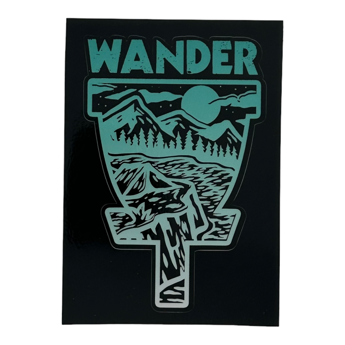 Wander Camping Sticker – Wander Disc Golf