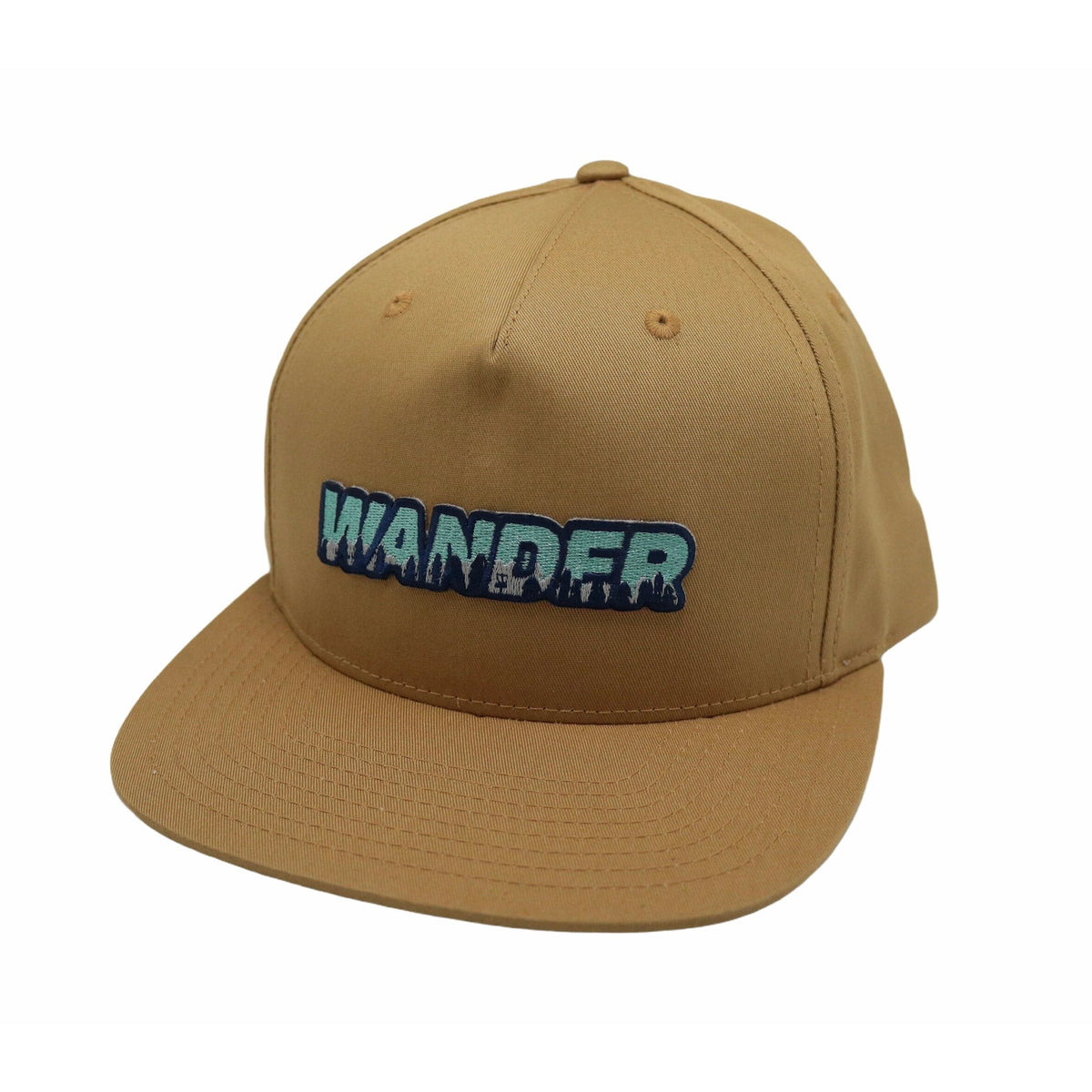 Wander Cotton Twill Richardson Flat Bill (Biscuit) – Wander Disc Golf